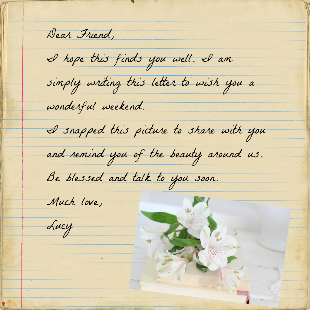 Dear Friend Dear Friend