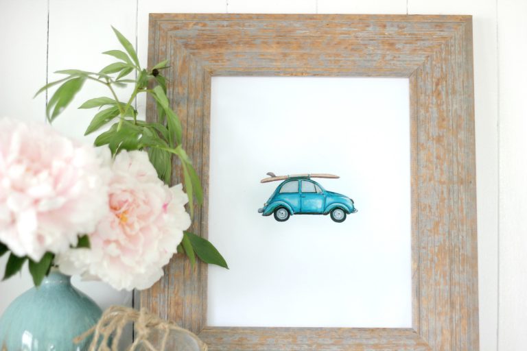 Free Printable – Summer Time VW Buggy