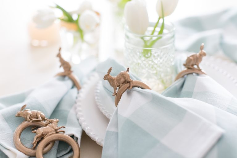 DIY Easter Bunny Napkin Ring
