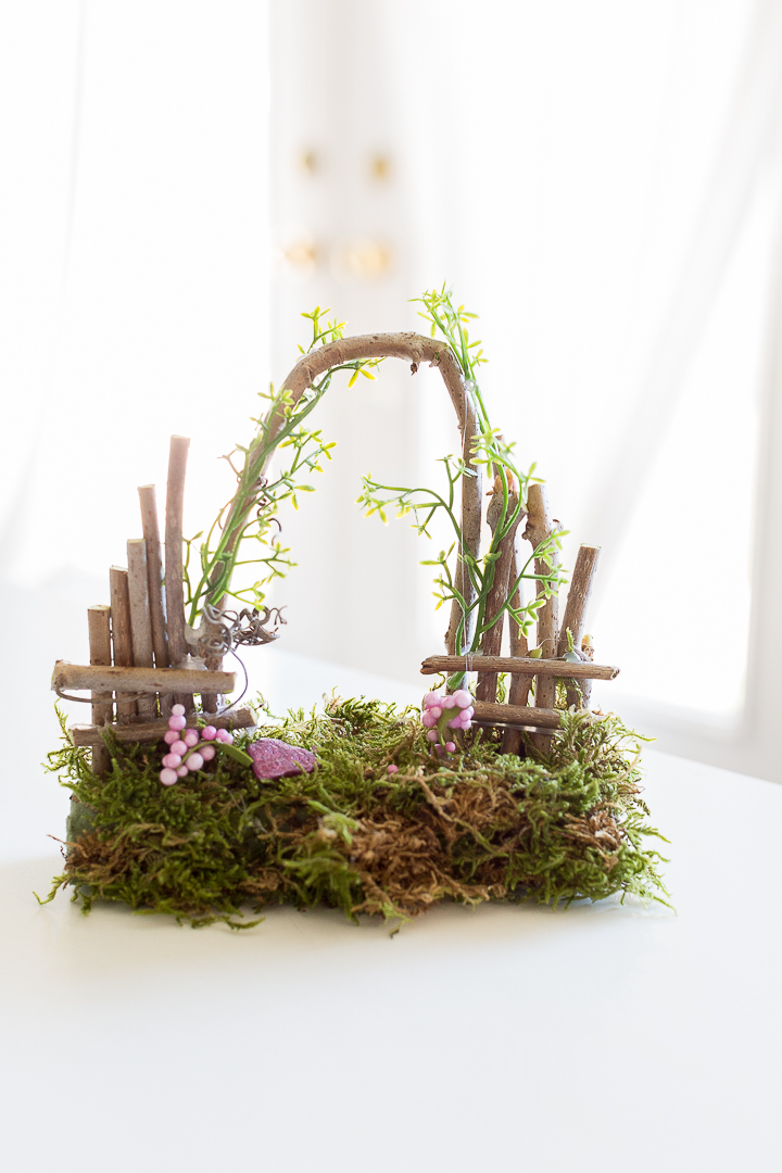 Fairy Garden Starter Kit and How to Make a Fairy Garden Gate