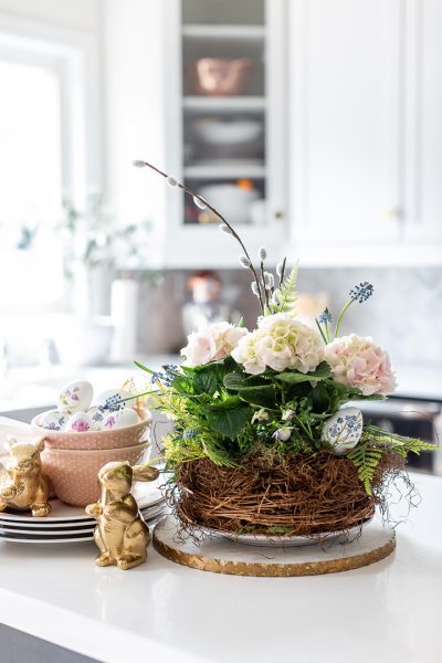 Spring Nest Flower Arrangement