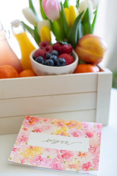 Mimosa Gift Basket for Mother’s Day