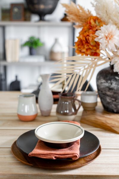 Modern Fall Tablescape
