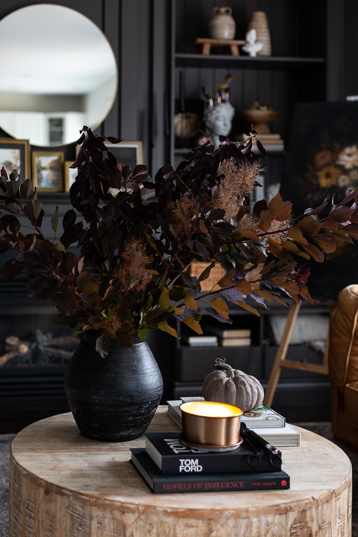 Foraged Foliage as Fall Decor